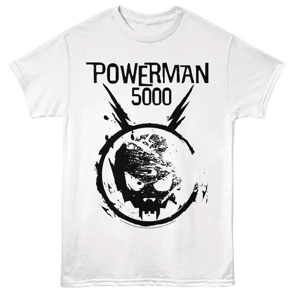 Powerman 5000 Space Skull Logo Official T-Shirt – Rockteez Apparel